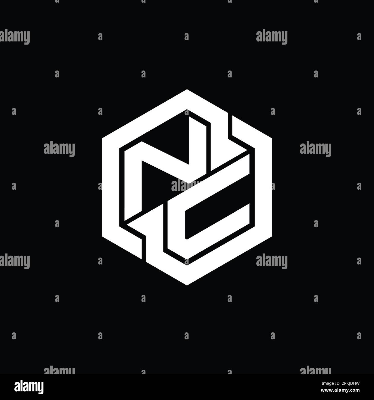 Initial nc logo hi-res stock photography and images - Alamy