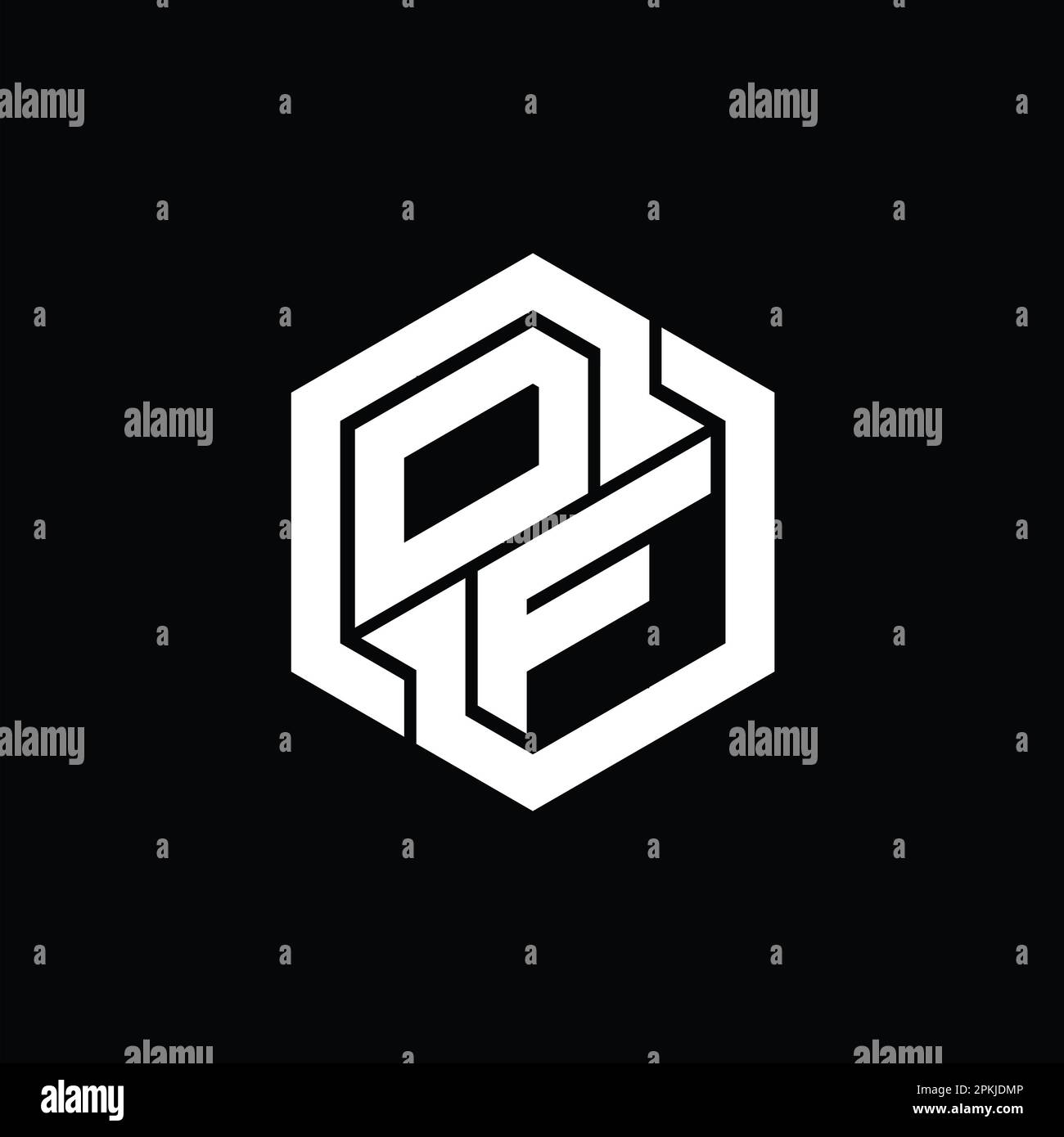 Elegant gaming logo hi-res stock photography and images - Alamy