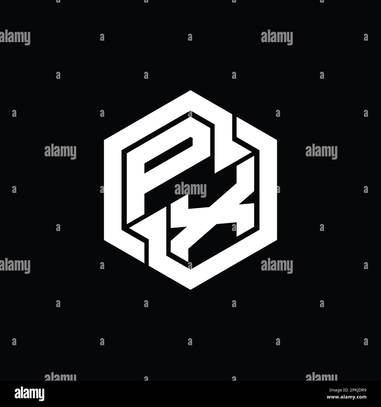 Px gaming logo hi-res stock photography and images - Alamy