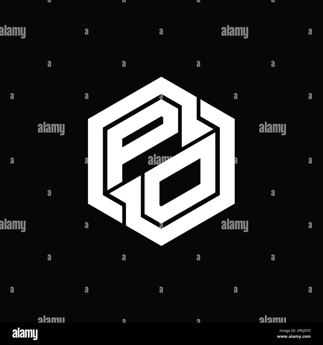 Po gaming logo hi-res stock photography and images - Alamy