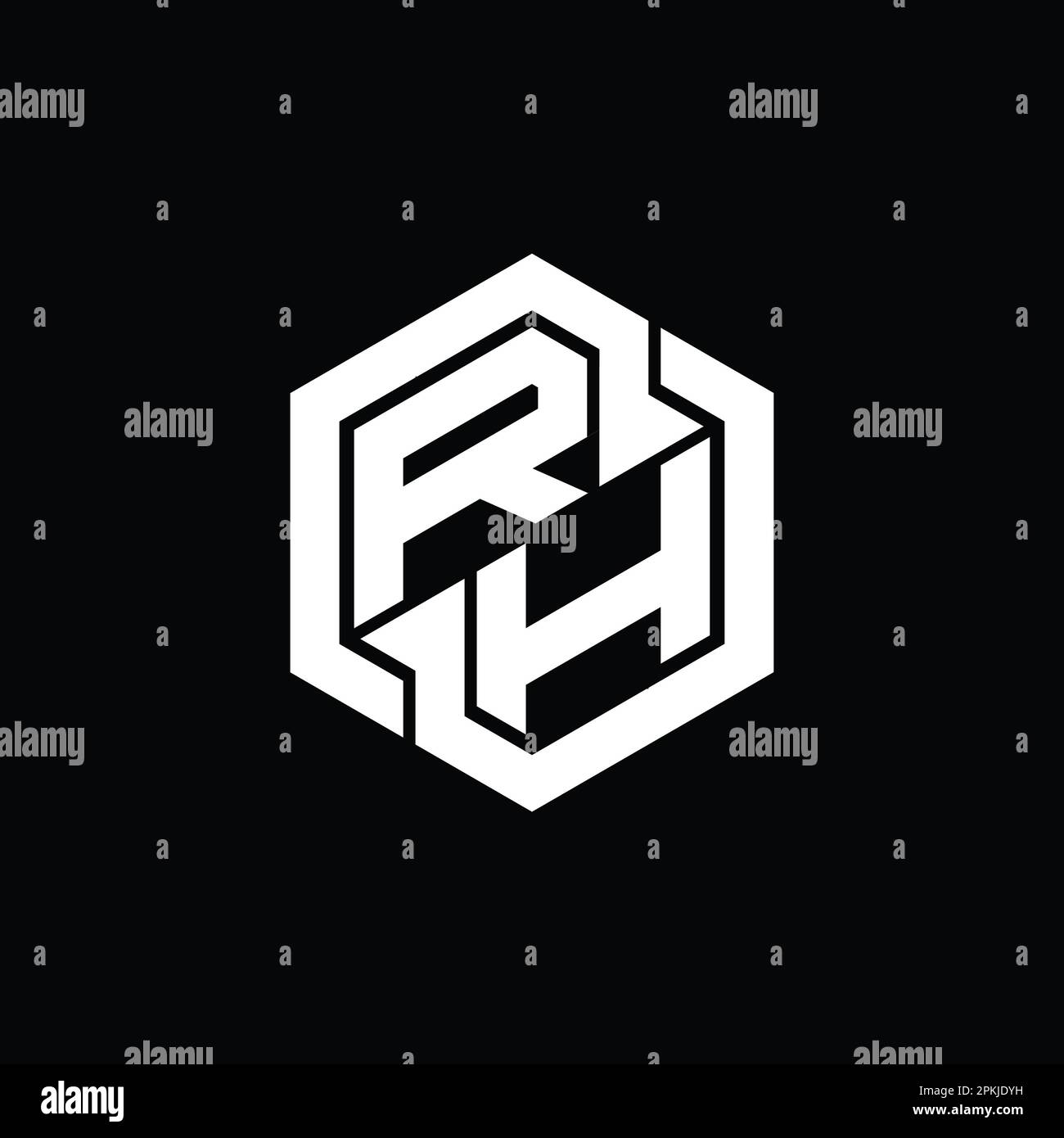 Rh gaming logo hi-res stock photography and images - Alamy