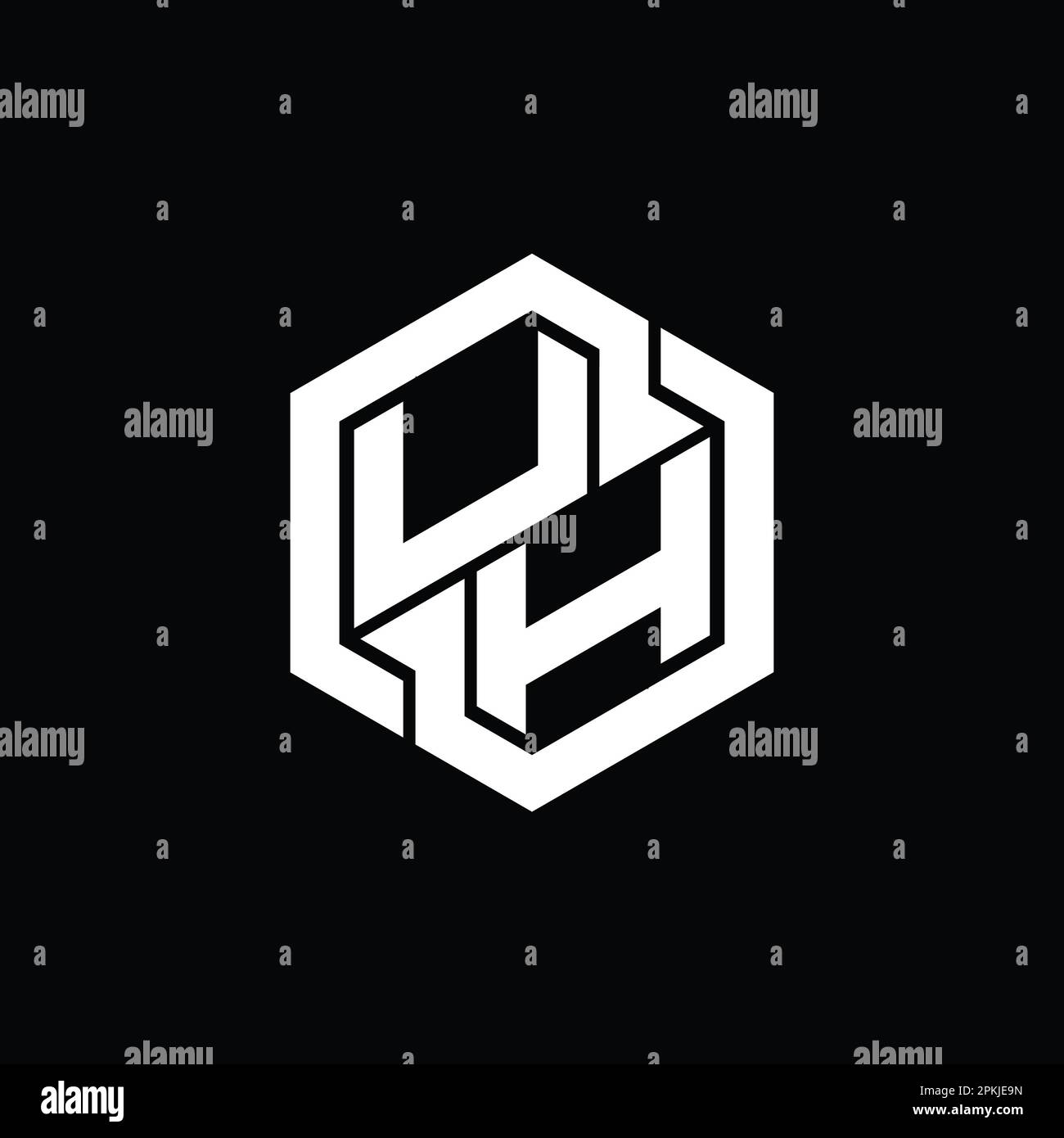 Uh gaming logo hi-res stock photography and images - Alamy