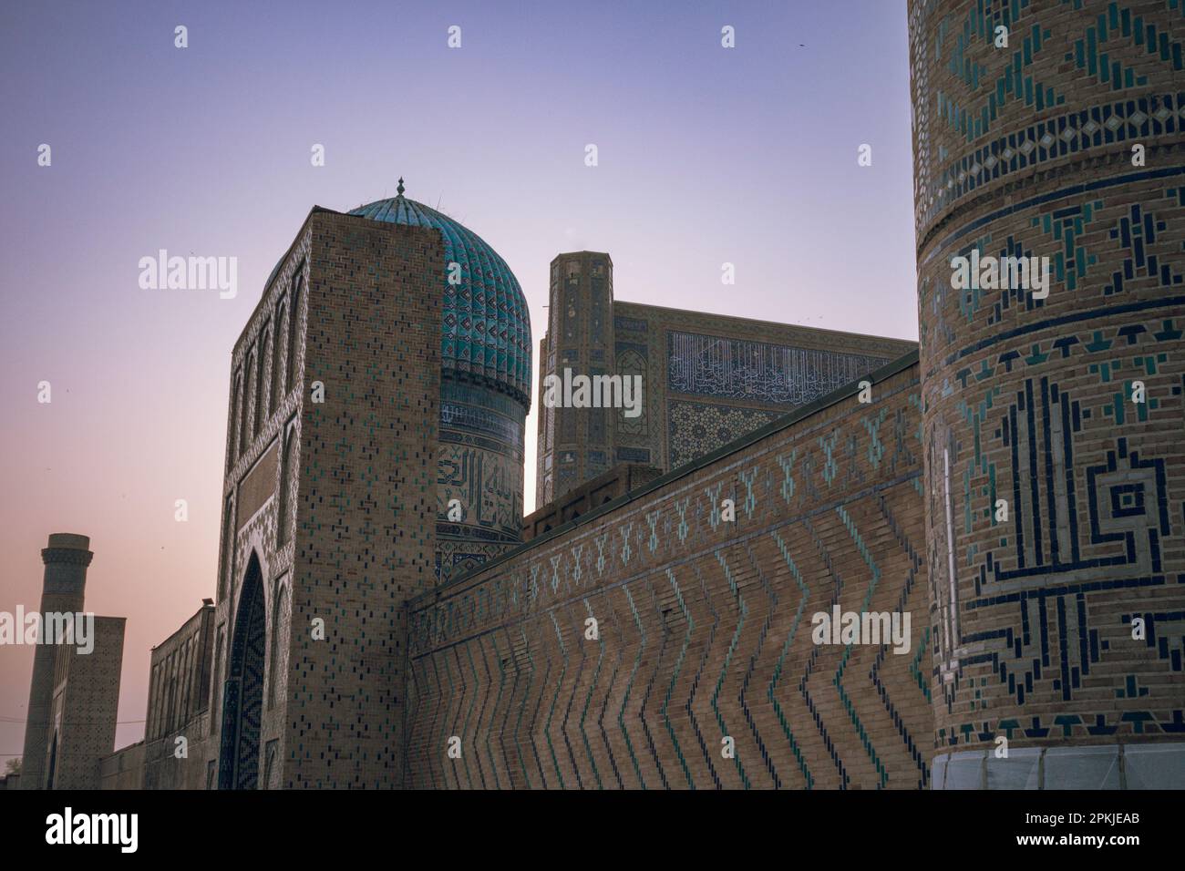 Bibi-Khanym Mosque Facade, Samarqand, Samarkand Uzbekistan, Central ...