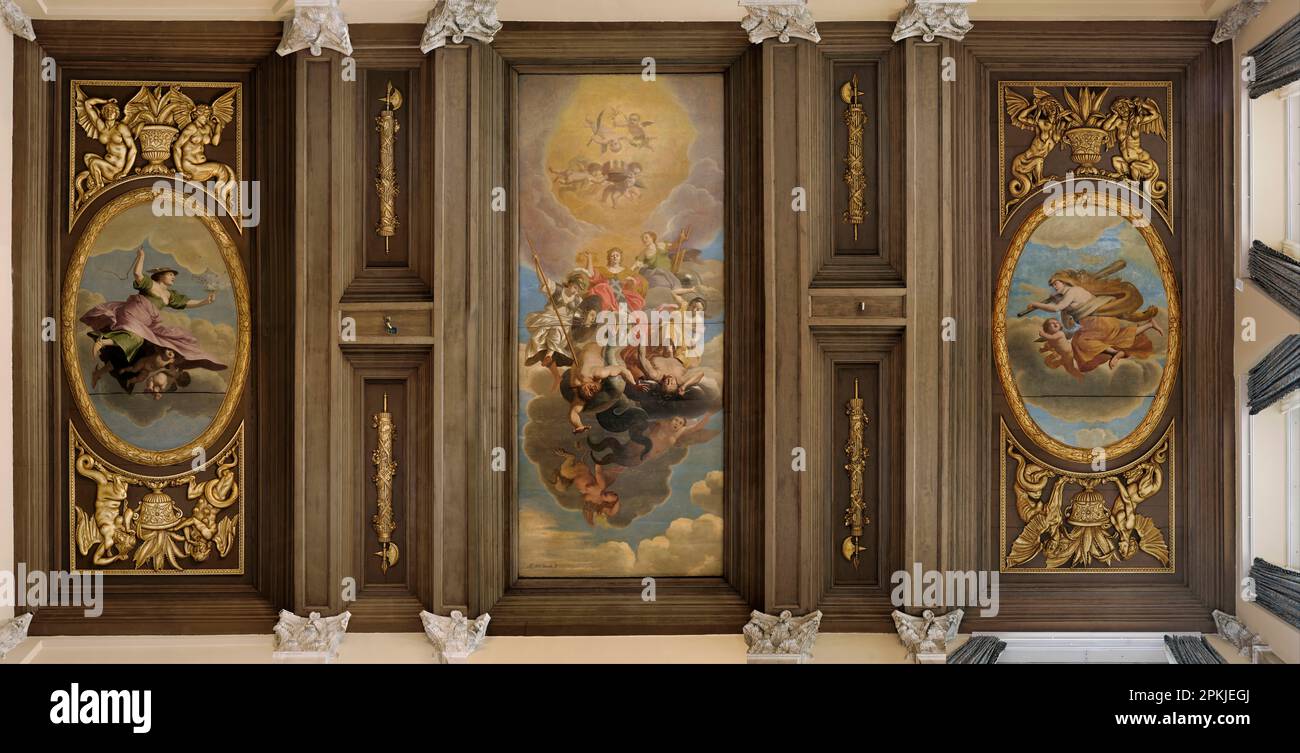 Ceiling Execution Chamber 1655 by Nicolaes van Helt Stockade Stock ...