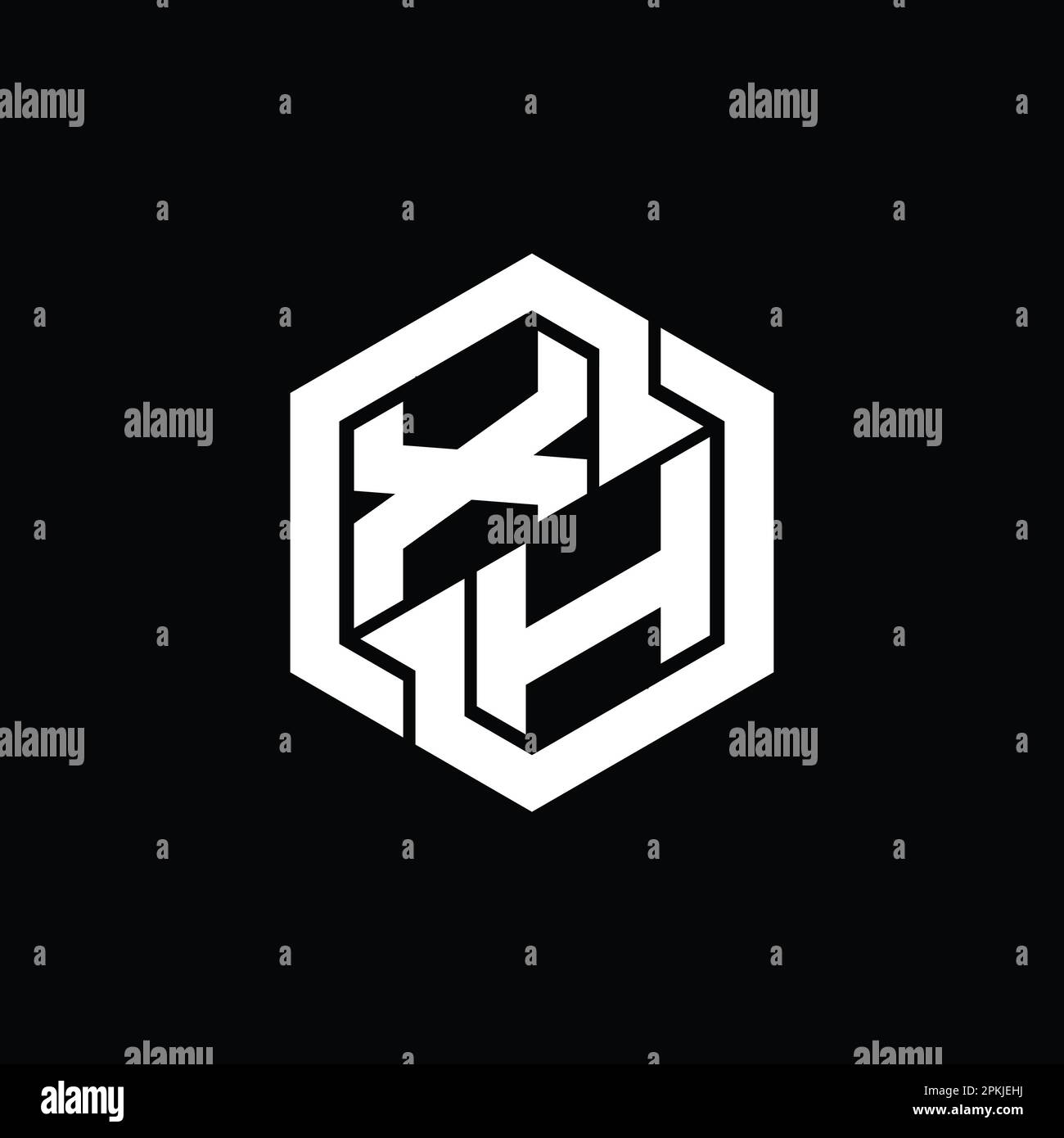 Xh gaming logo hi-res stock photography and images - Alamy