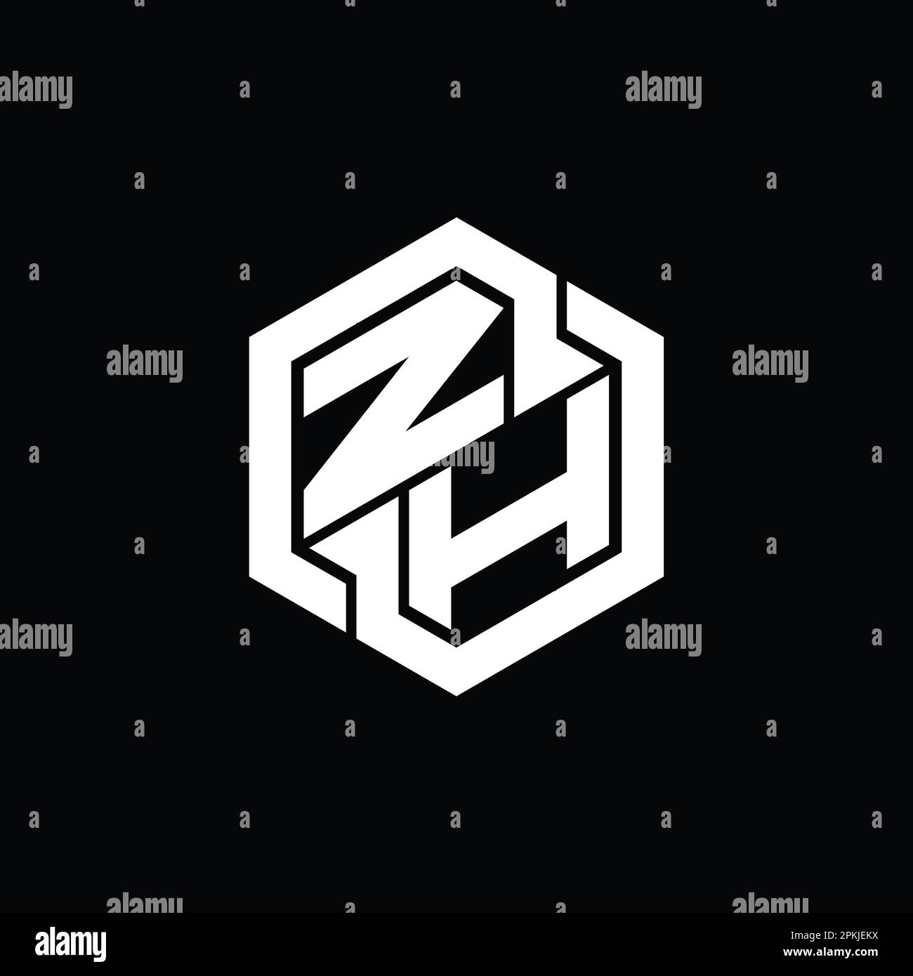Zh gaming logo hi-res stock photography and images - Alamy
