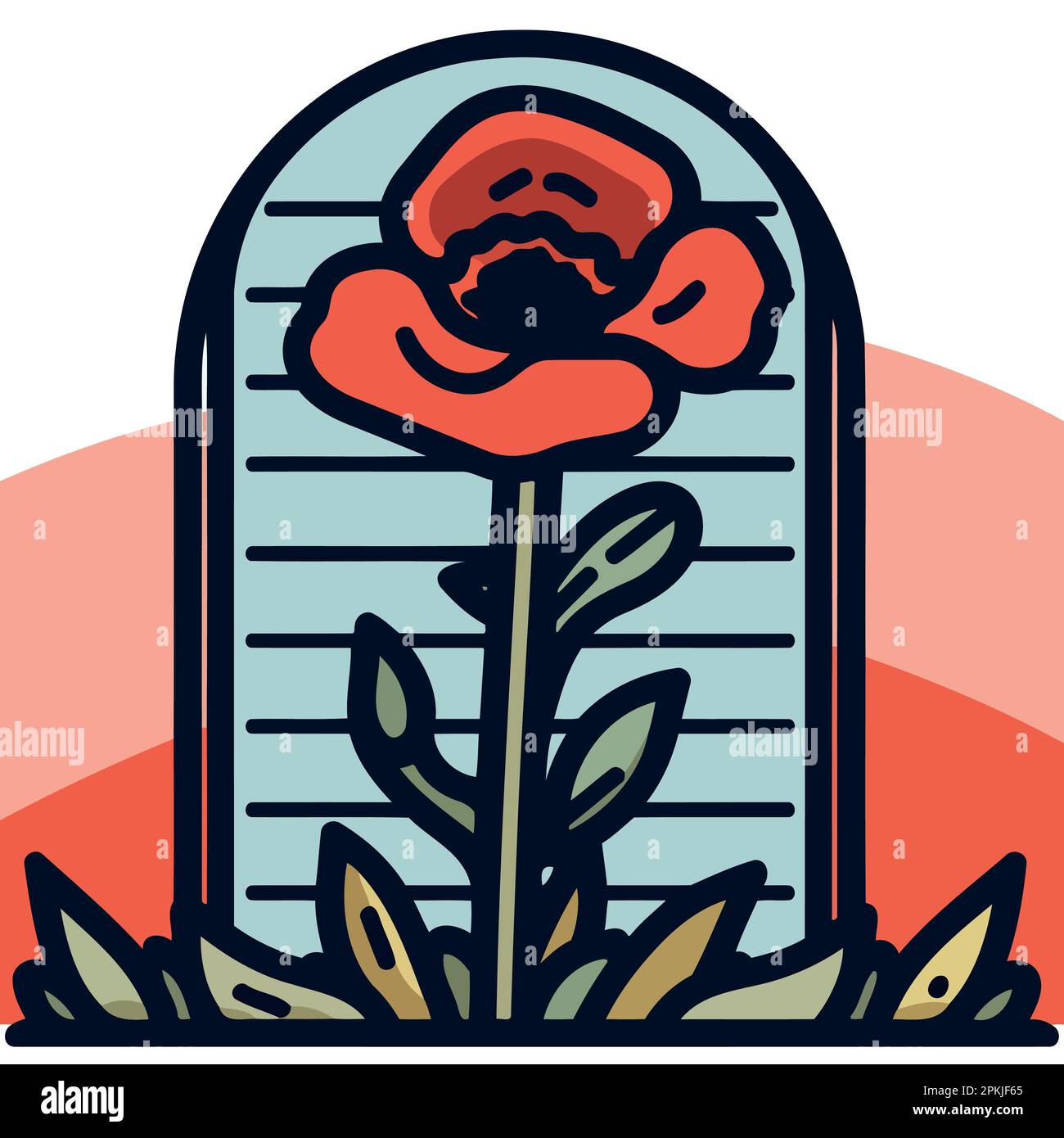 Dead poppies Stock Vector Images - Alamy