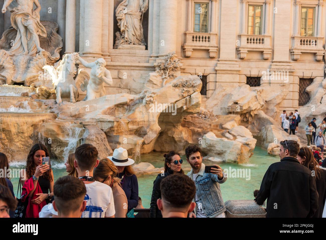 Rom, Italien, Apr. 2023 Einer der absoluten Touristen Hotsport In Rom ...