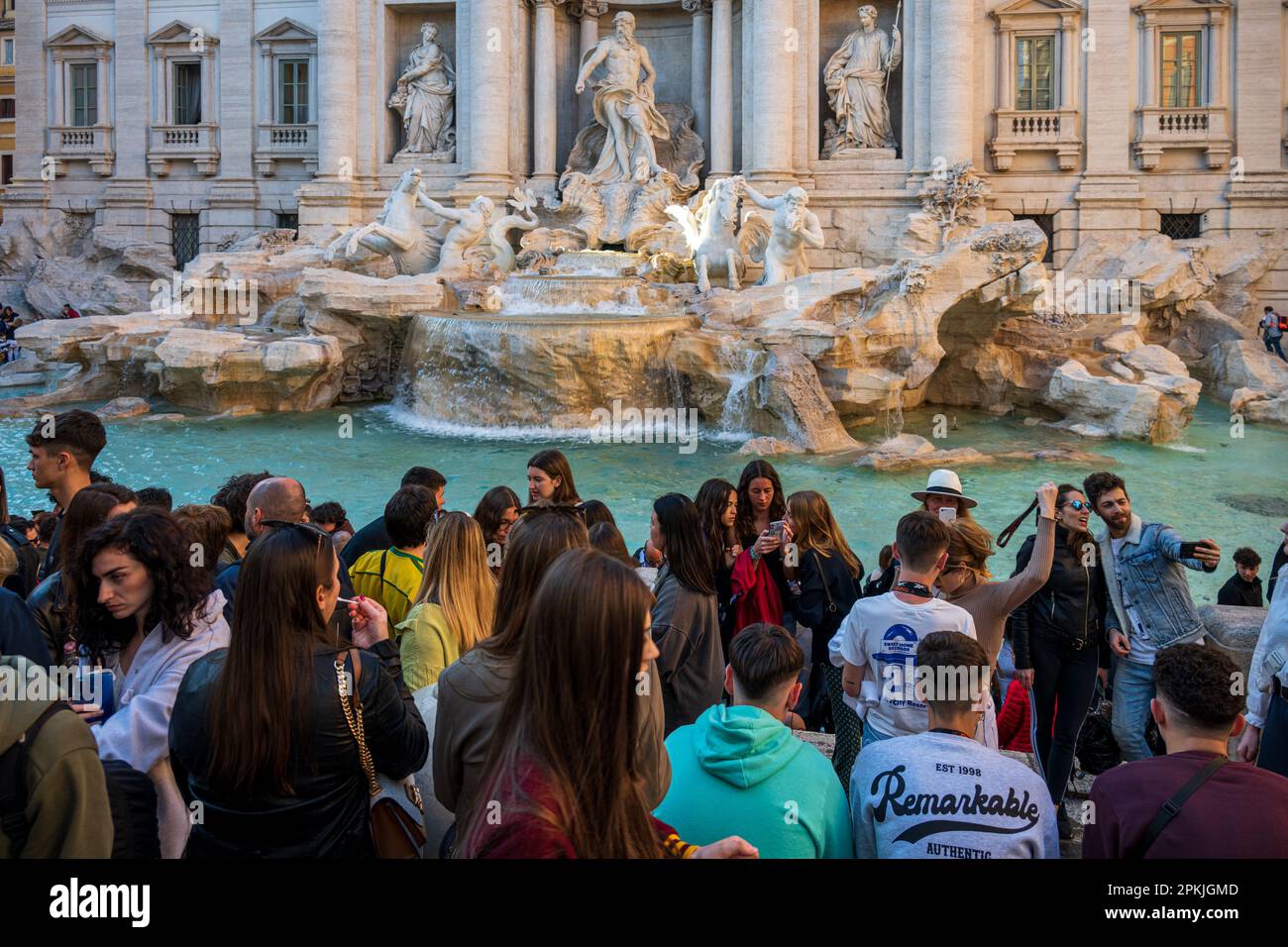 Rom, Italien, Apr. 2023 Einer der absoluten Touristen Hotsport In Rom ...