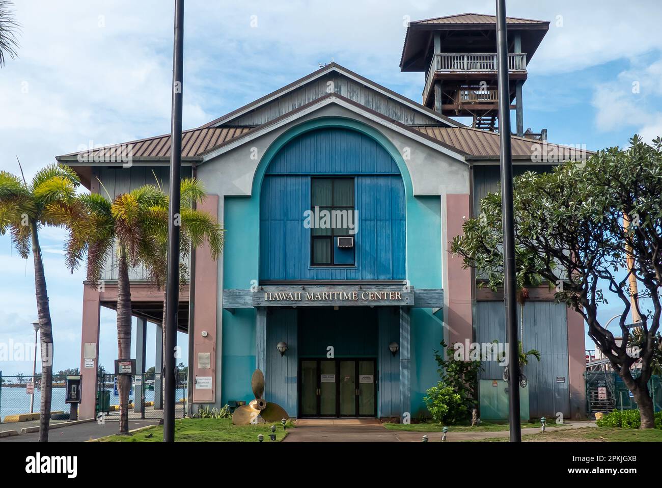 The Hawaii Maritime Center Stock Photo - Alamy