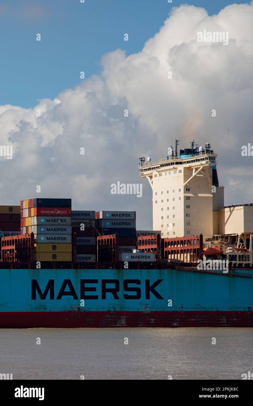 Emma maersk ship hi-res stock photography and images - Alamy
