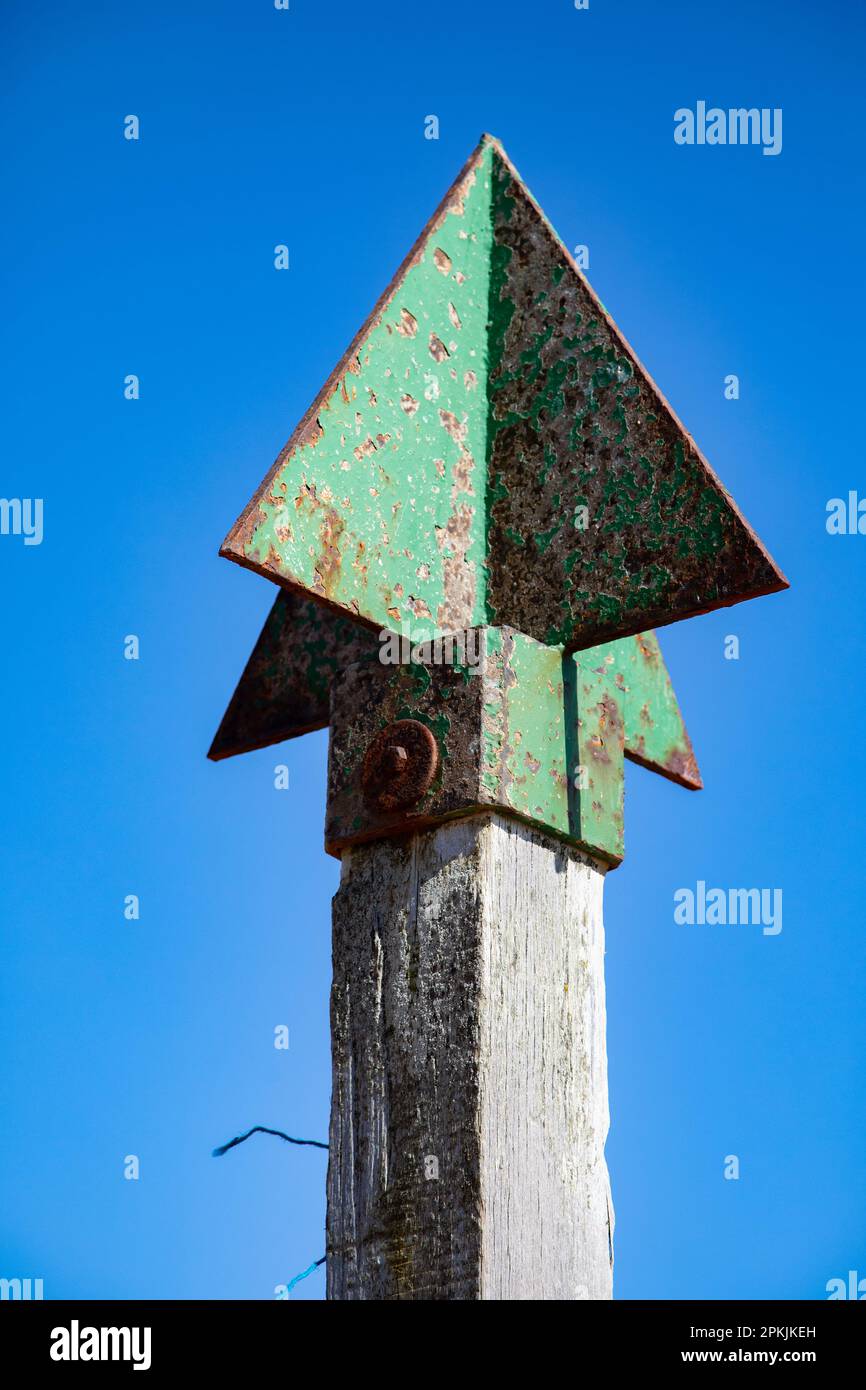 Hazard marker hi-res stock photography and images - Alamy