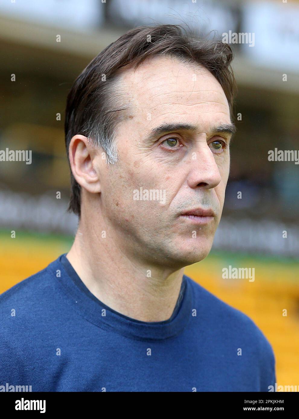 Wolverhampton Wanderers manager Julen Lopetegui before the Premier ...