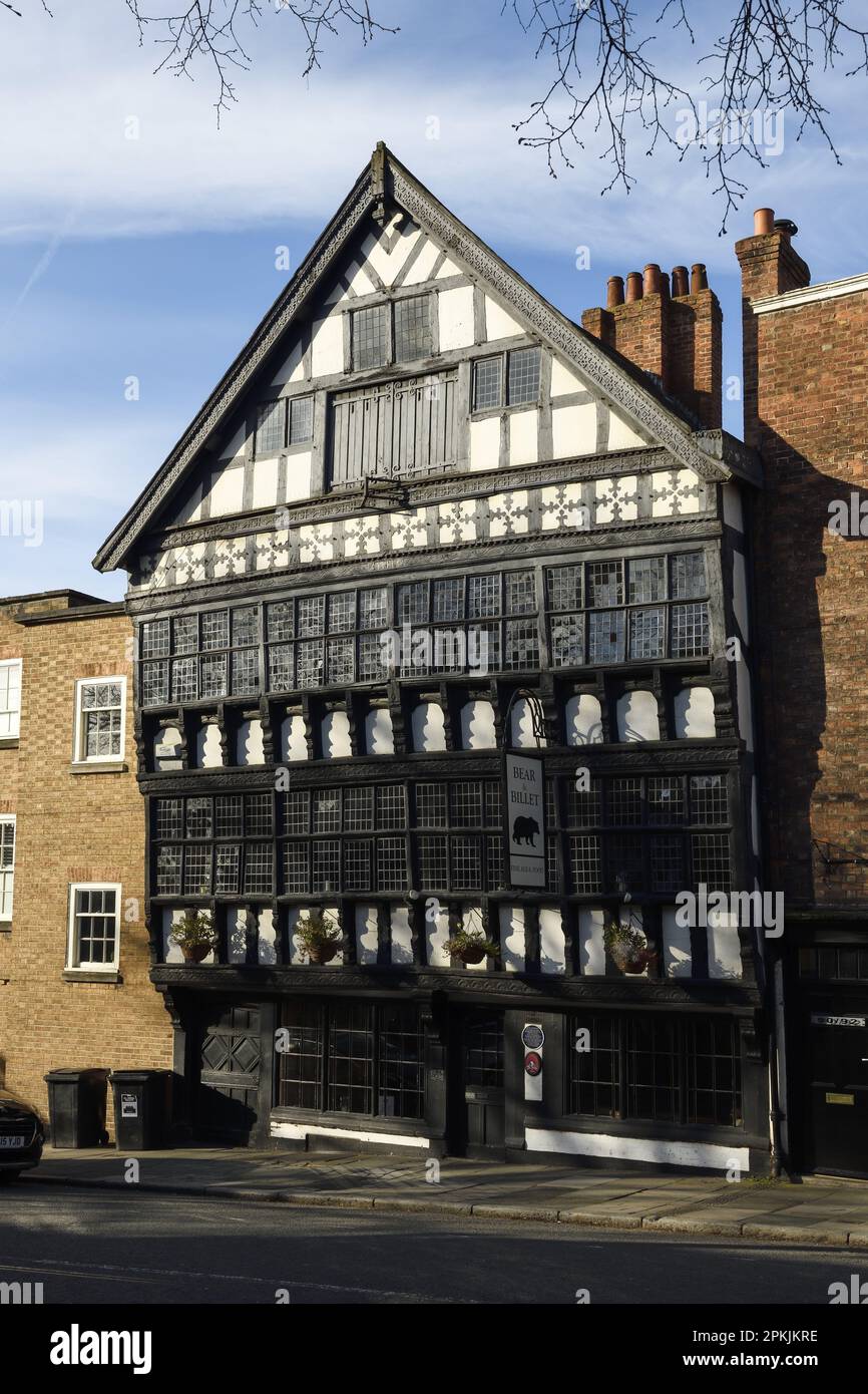 The Bear and Billet pub on Lower Northgate Street Chester UK The ...