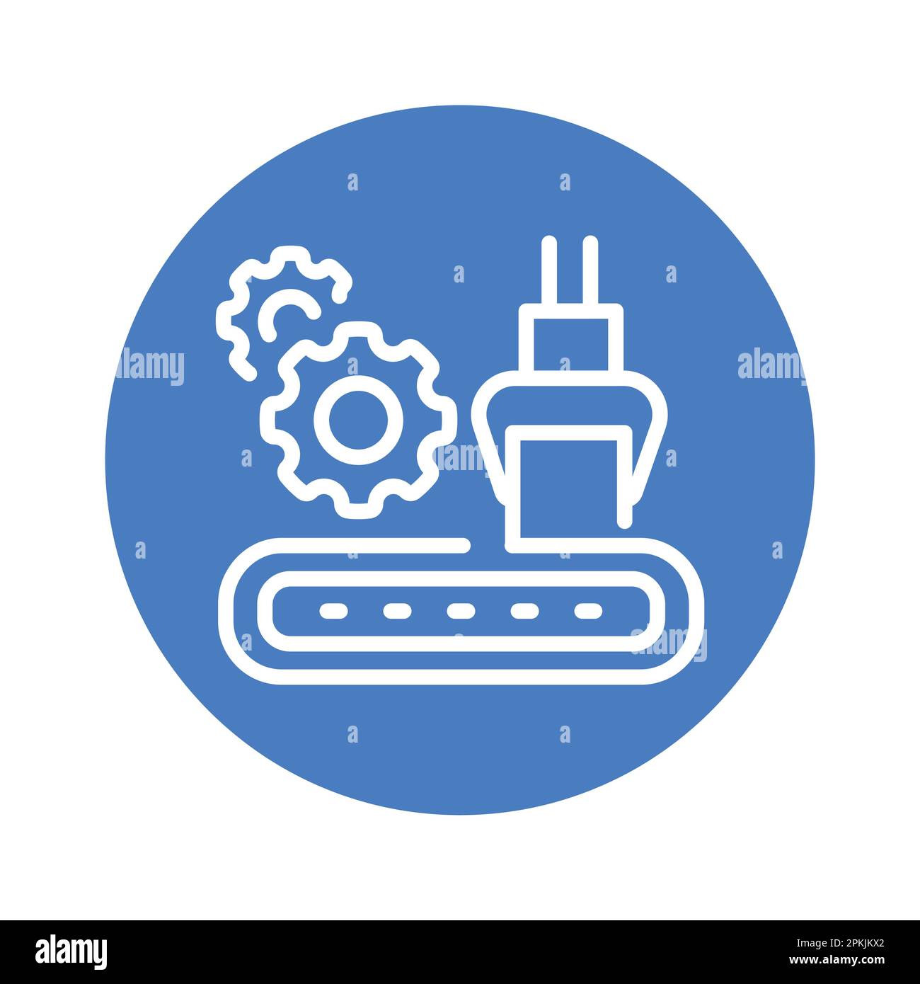 Plate rolling machine olor line icon. Metal work. Pictogram for web ...