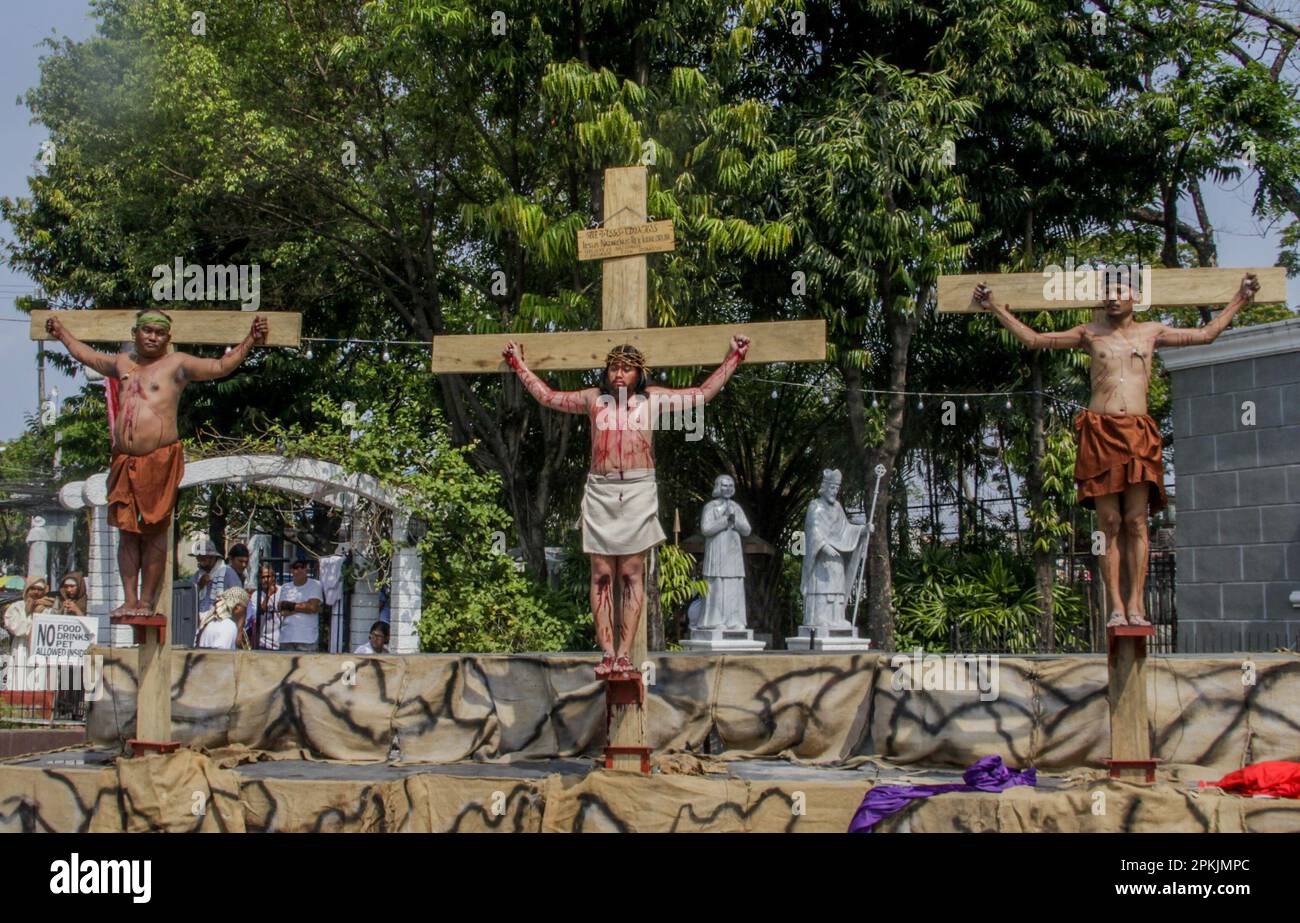 Philippines. 07th Apr, 2023. Lenten Parade is a street event on Good ...