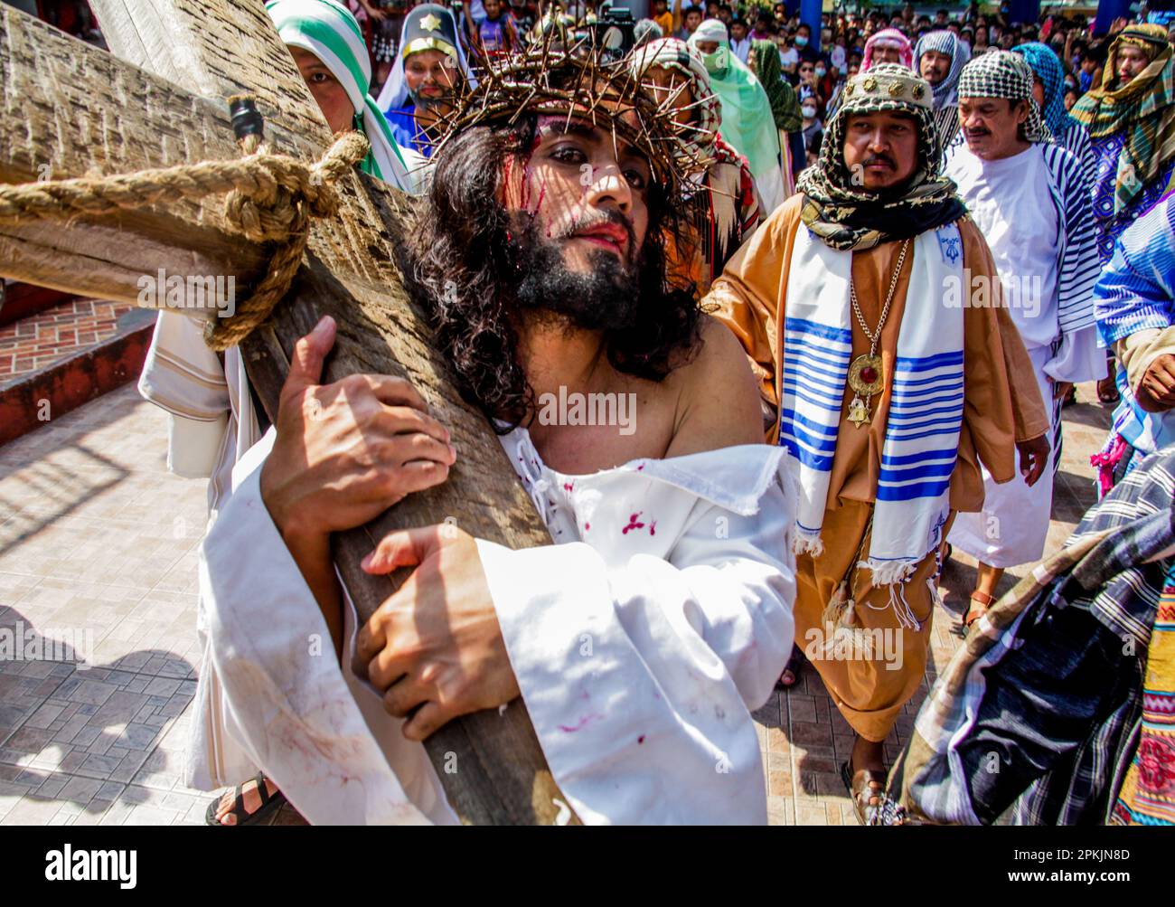 Philippines. 07th Apr, 2023. Lenten Parade is a street event on Good ...