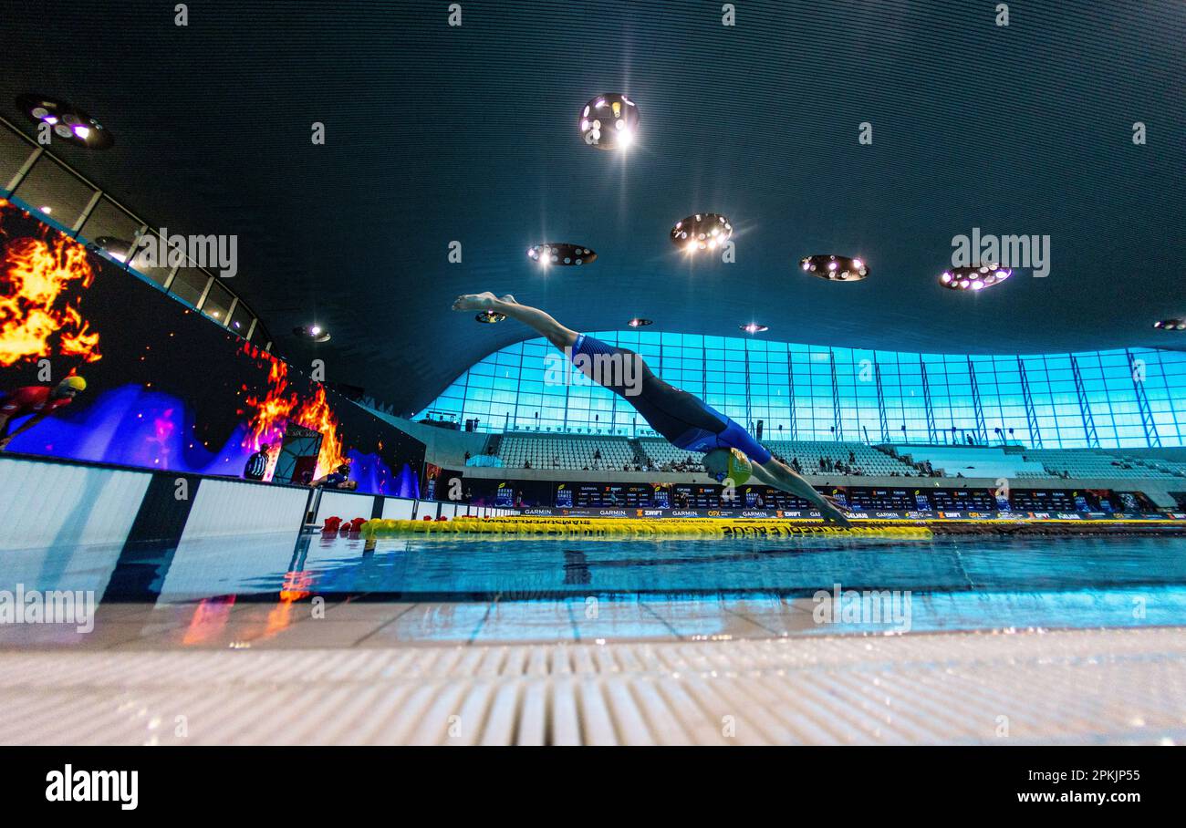 Hungary’s Marton Kropko in action during the Men’s repechage 1 during ...