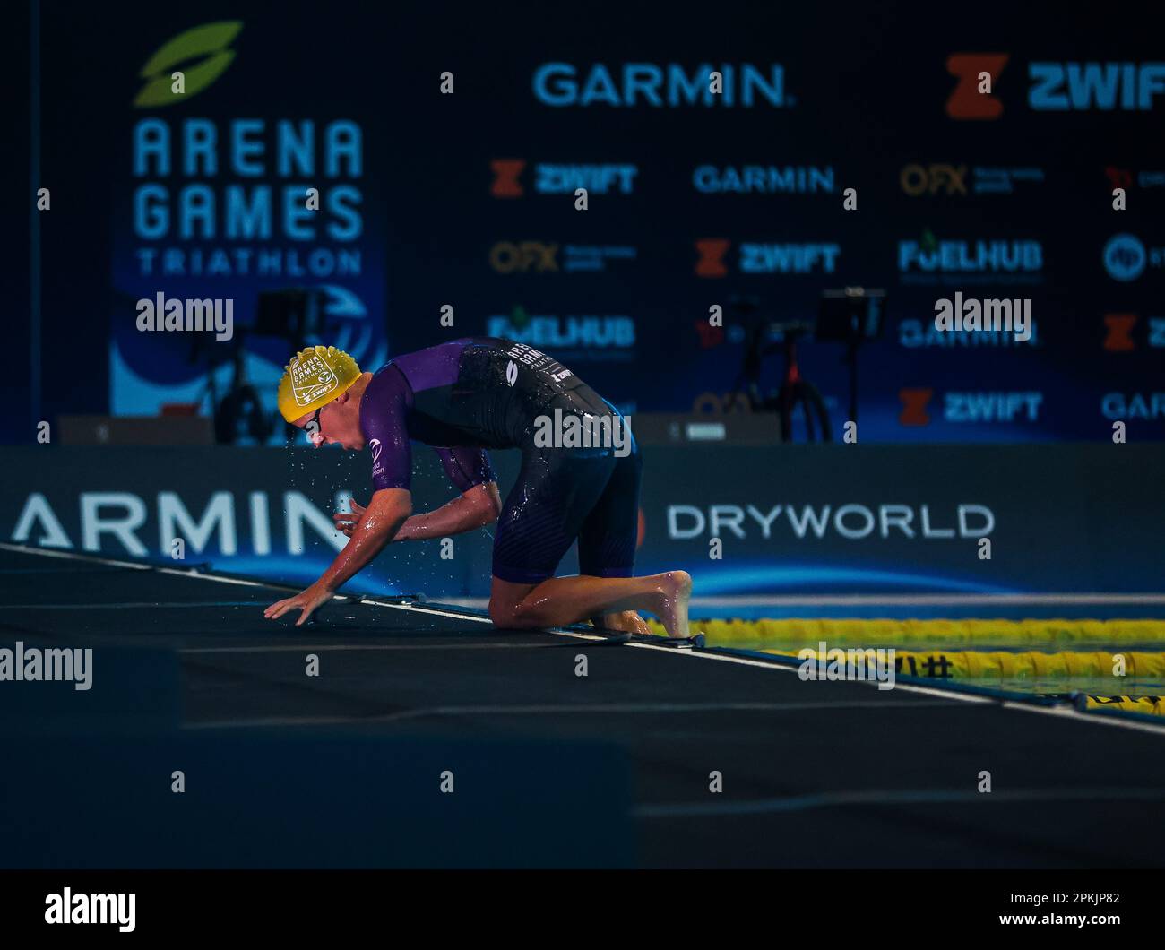 Great Britain’s Daniel Dixon in action during the Men’s repechage 1 ...