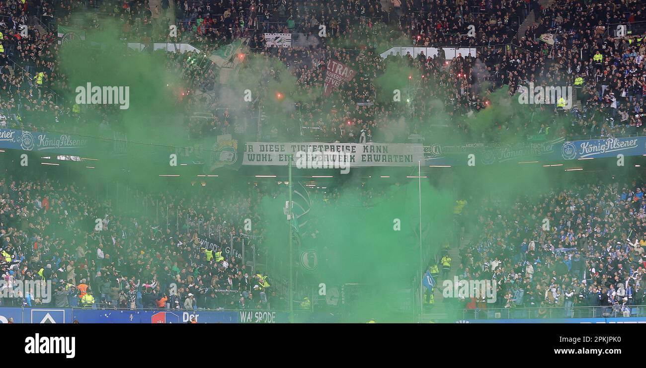 Hamburg, Deutschland. 08th Apr, 2023. firo: 04/09/2023 football, soccer ...