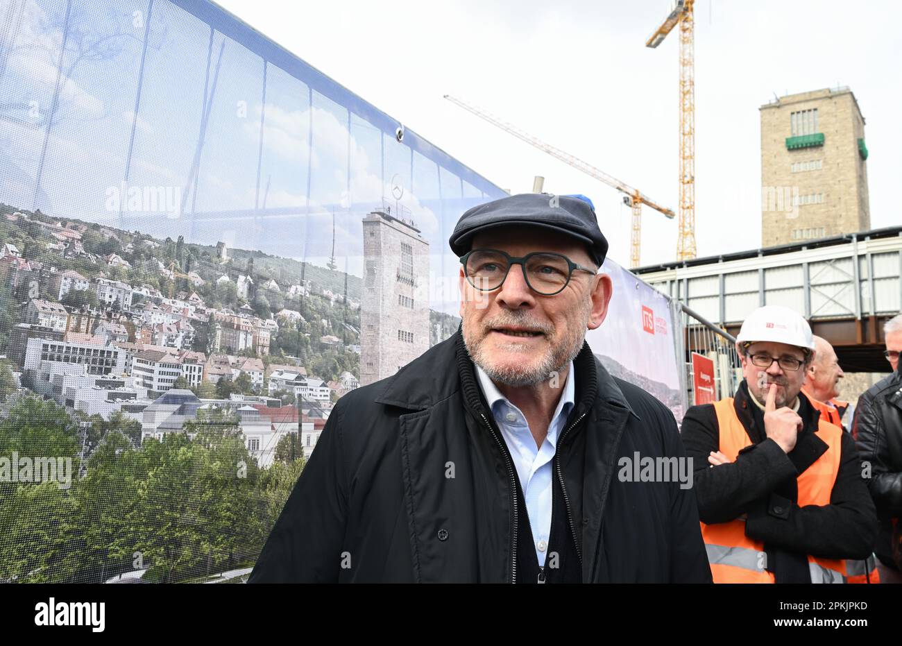 Stuttgart, Germany. 08th Apr, 2023. Winfried Hermann (Bündnis 90/Die ...