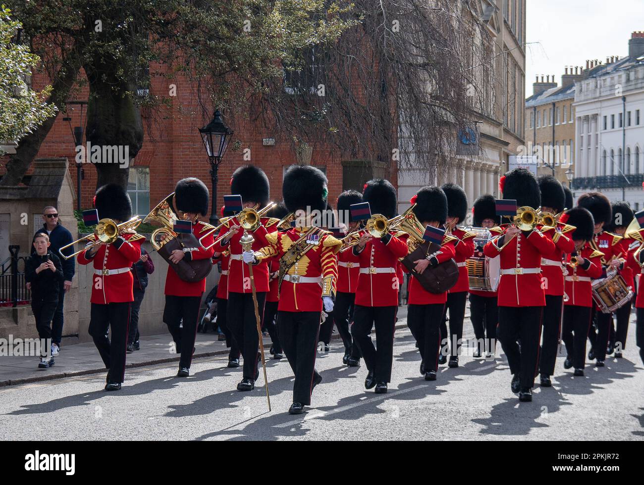 Windsor, Berkshire, UK. 8th April, 2023. It was a very busy day today in Windsor, Berkshire as ...