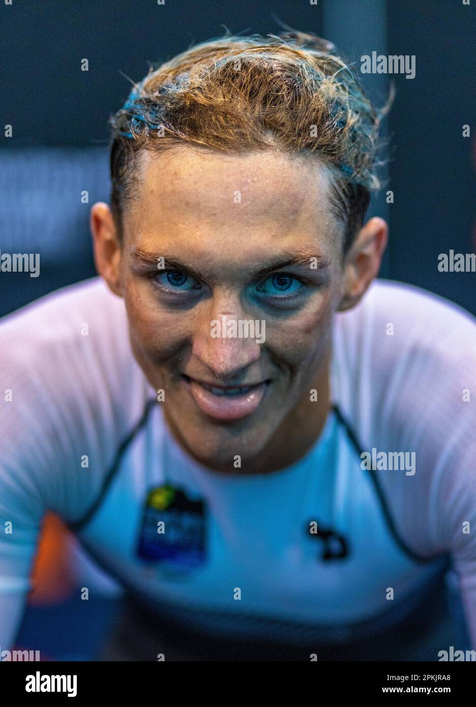 Great Britain’s Jack Stanton-Stock in action during Men’s repechage 2 ...