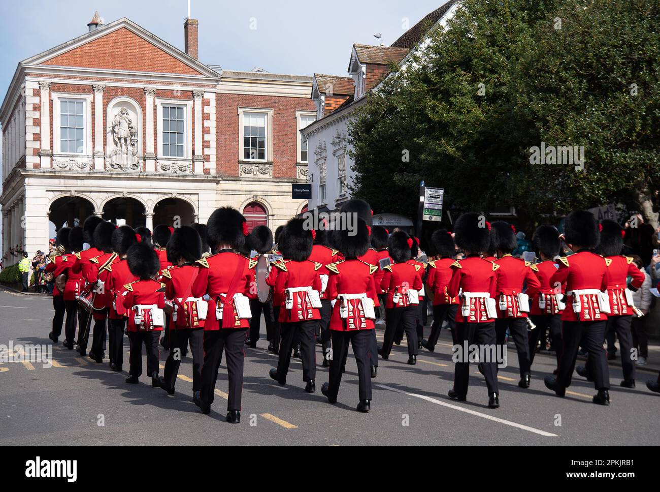 Windsor, Berkshire, UK. 8th April, 2023. It was a very busy day today in Windsor, Berkshire as ...