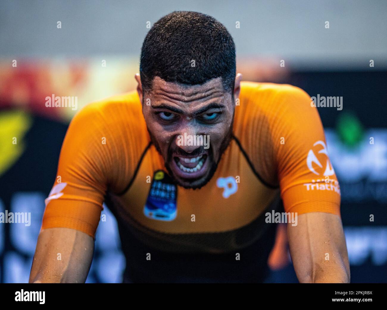 France’s Aurelien Raphael in action during Men’s repechage 2 during the ...