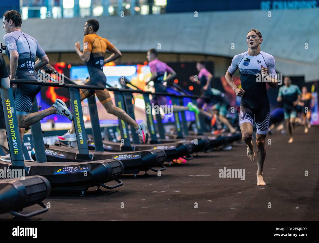 Great Britain’s Jack Stanton-Stock in action during Men’s repechage 2 ...