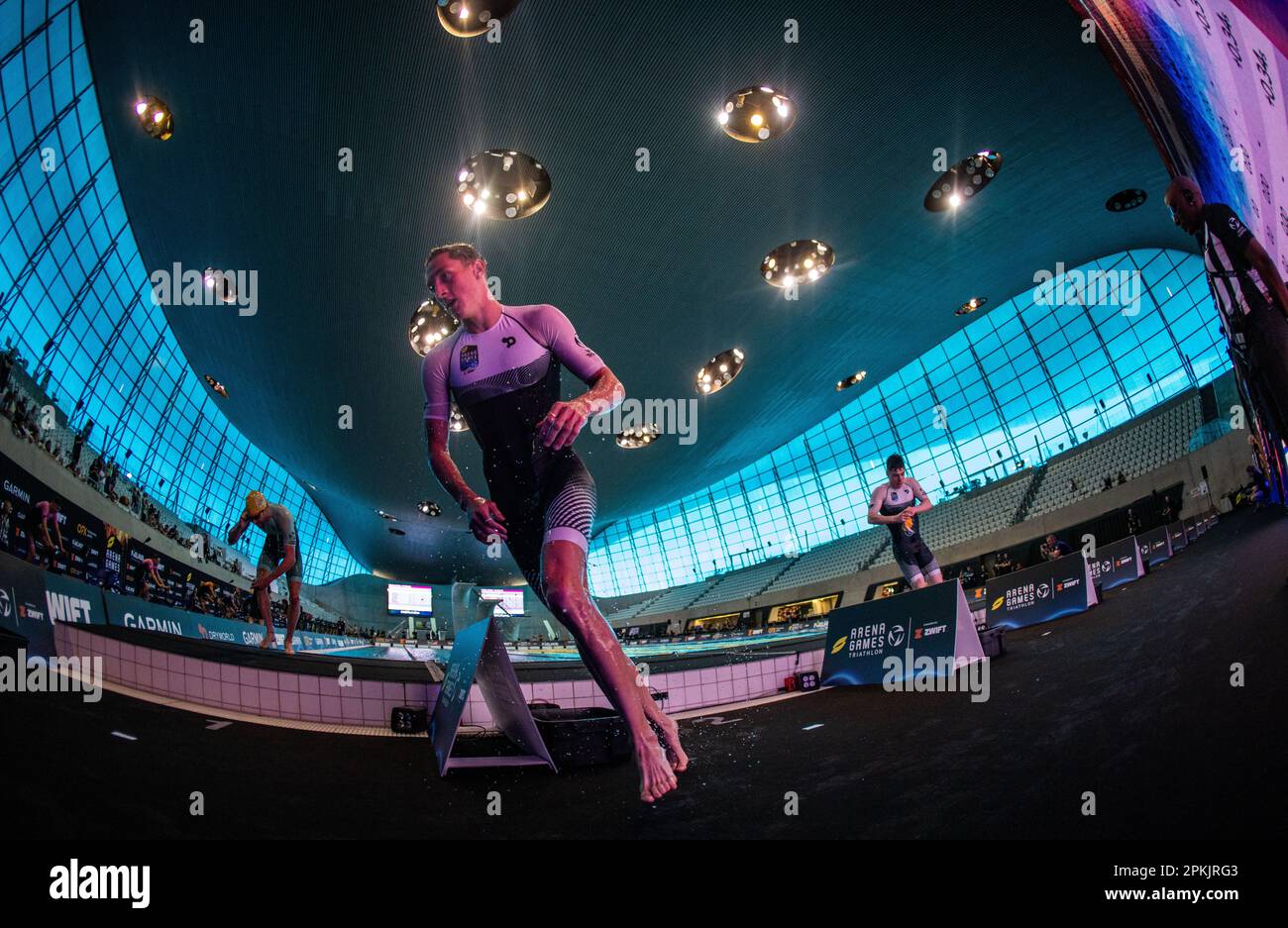 Great Britain’s Jack Stanton-Stock in action during Men’s repechage 2 ...
