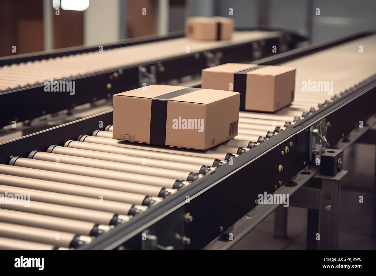 Automated distribution conveyor hi-res stock photography and images - Alamy