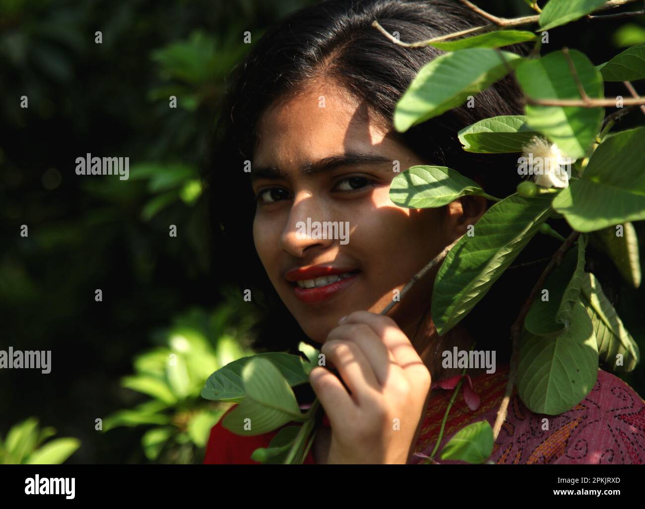 a Bengali girl in her cultural celebration Stock Photo - Alamy