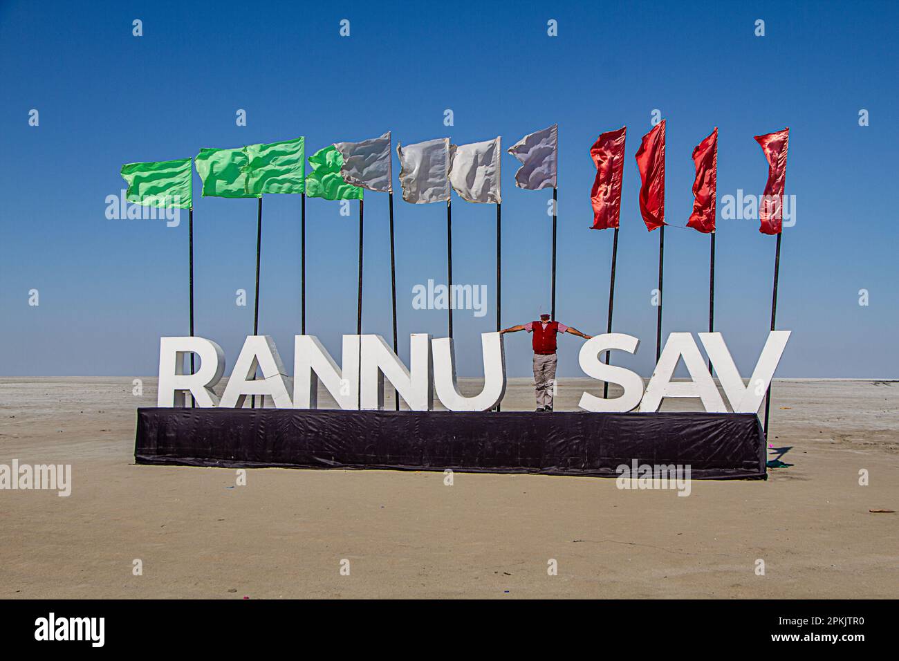 Rann of Kutch in Gujarat in India Stock Photo - Alamy