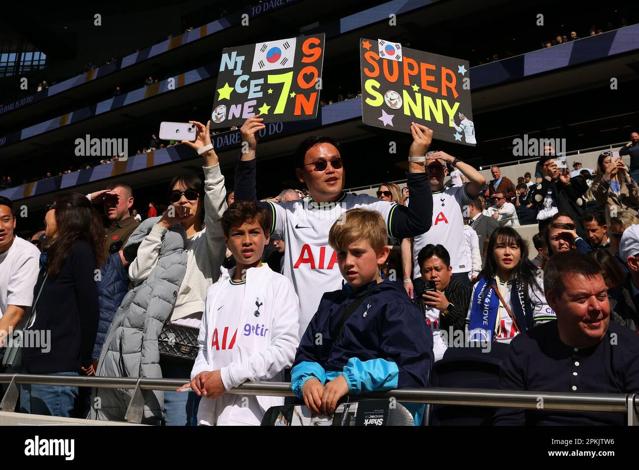 Tottenham Hotspur Stadium, London, UK. 8th Apr, 2023. Premier League ...