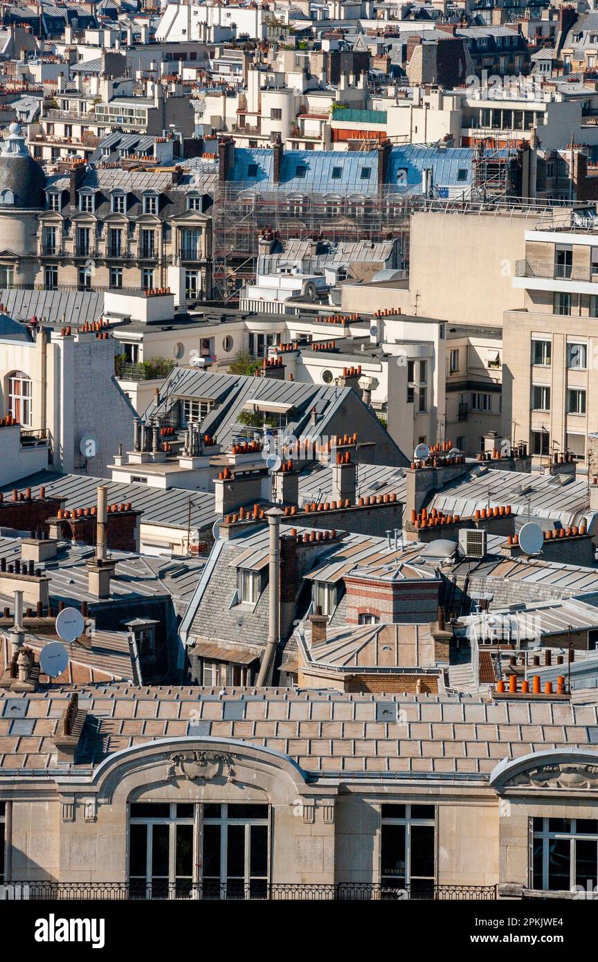 Urbanism parisian rooftops hi-res stock photography and images - Alamy