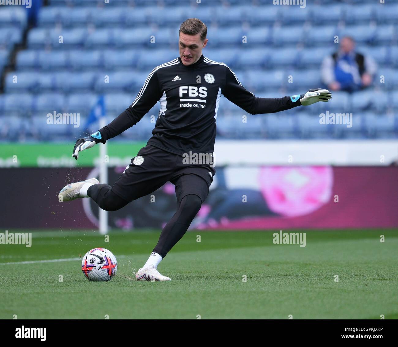 King Power Stadium, Leicester, UK. 8th Apr, 2023. Premier League ...