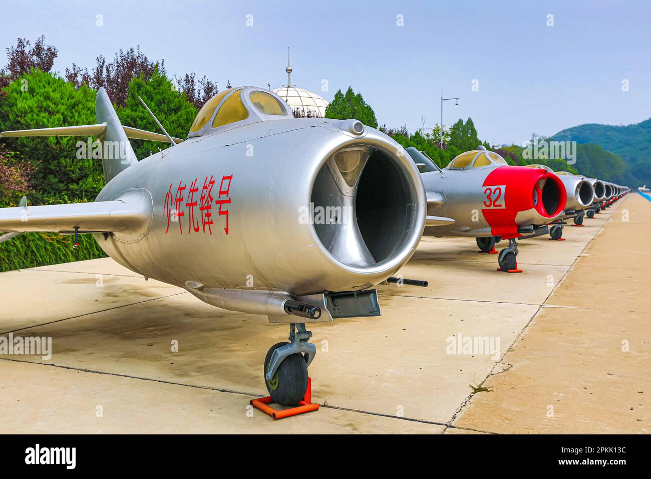 Airplane at the China Military Aviation Museum, Beijing Stock Photo - Alamy