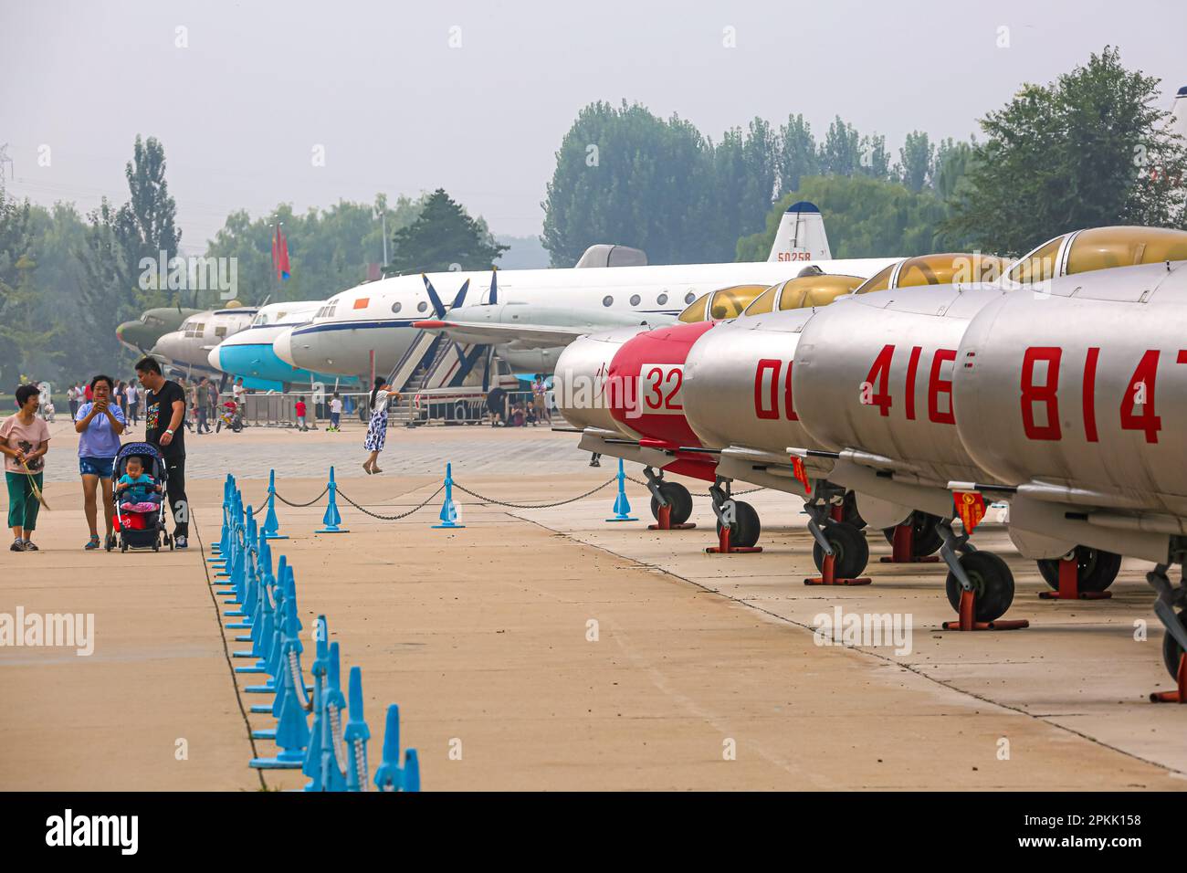 Airplane at the China Military Aviation Museum, Beijing Stock Photo - Alamy