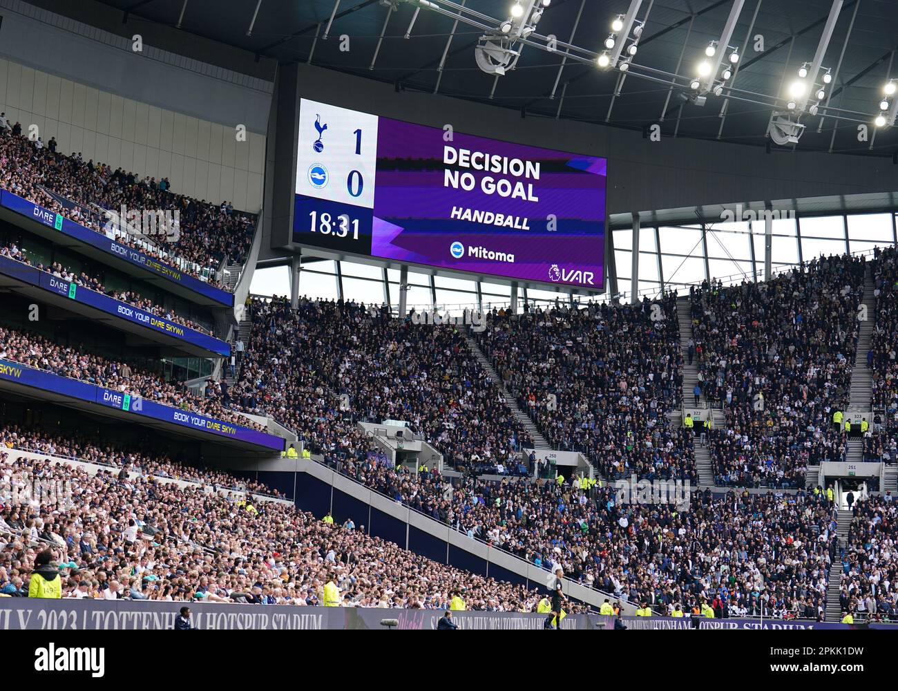 Brighton tottenham april 2023 mitoma hi-res stock photography and ...