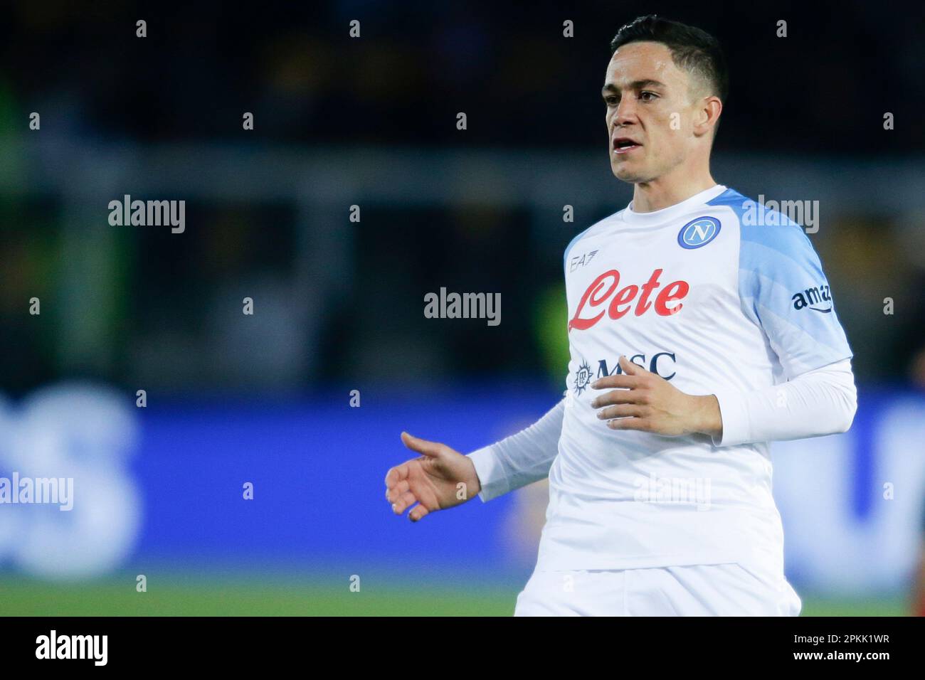 Giacomo raspadori del ssc napoli hi-res stock photography and images ...