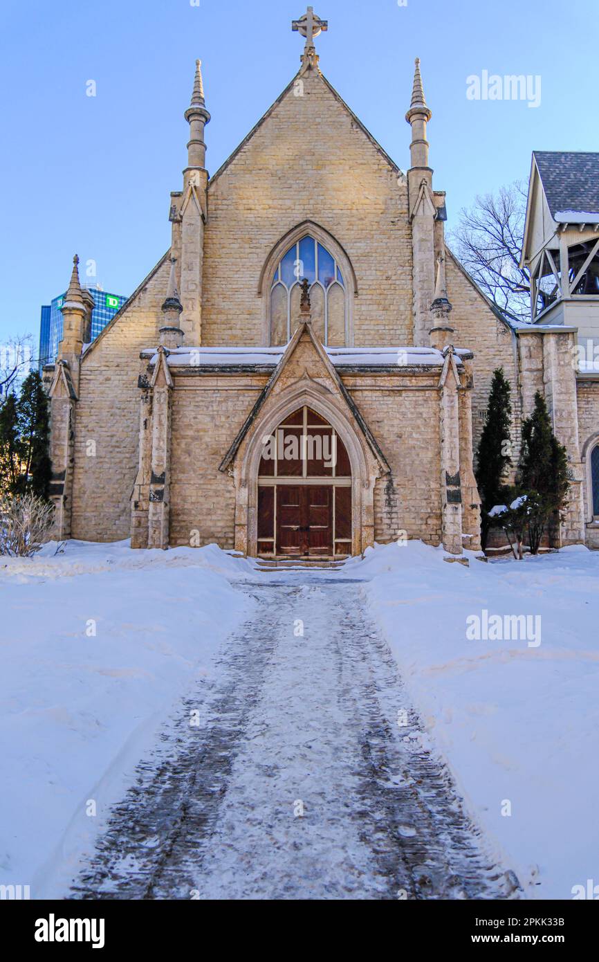 March 11 2023 - Winnipeg Manitoba Canada - The Holy Trinity Anglican ...