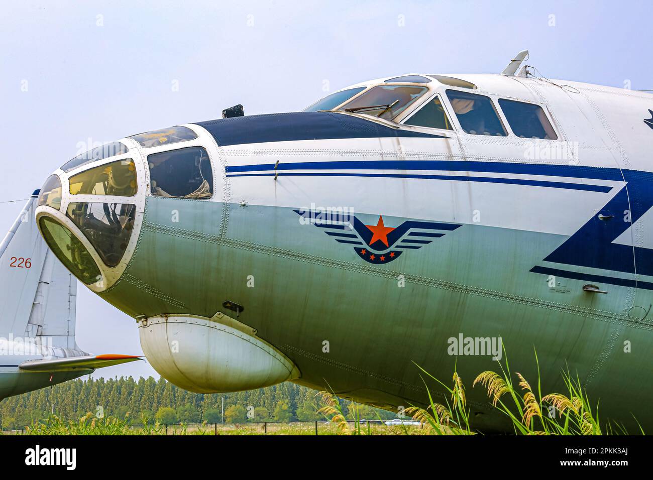 Airplane at the China Military Aviation Museum, Beijing Stock Photo - Alamy