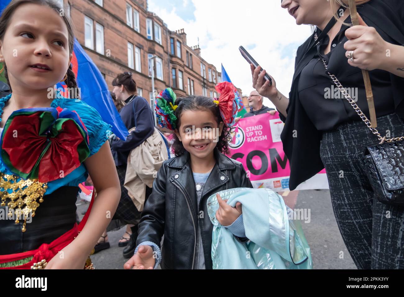 Glasgow, Scotland, UK. 8th April, 2023: The annual International Roma ...