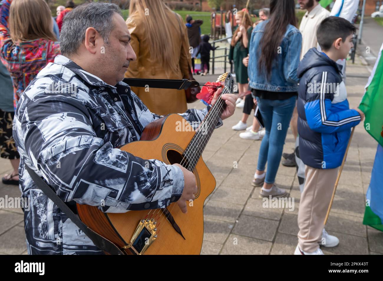 Glasgow, Scotland, UK. 8th April, 2023: The annual International Roma ...