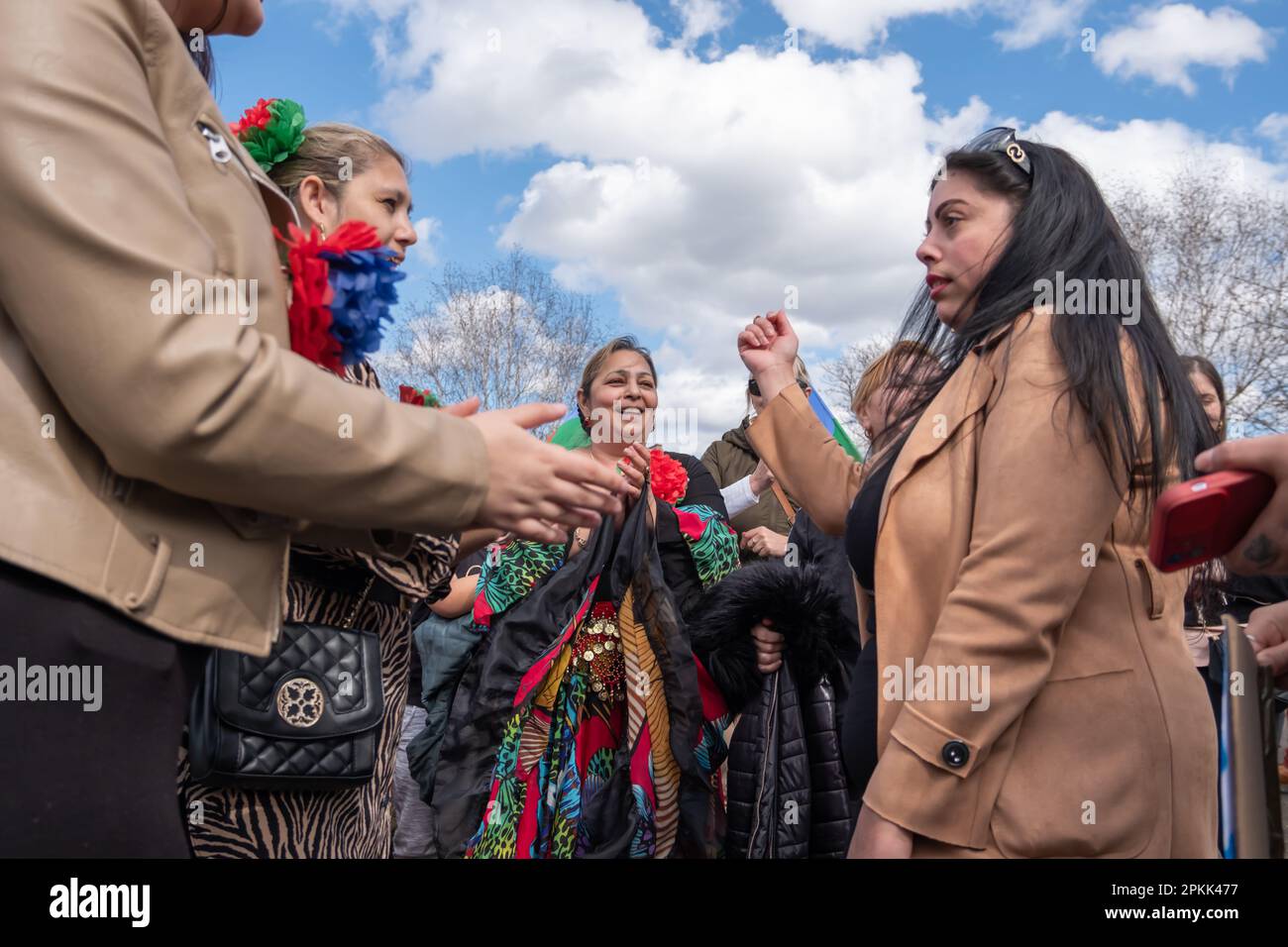 Glasgow, Scotland, UK. 8th April, 2023: The annual International Roma ...