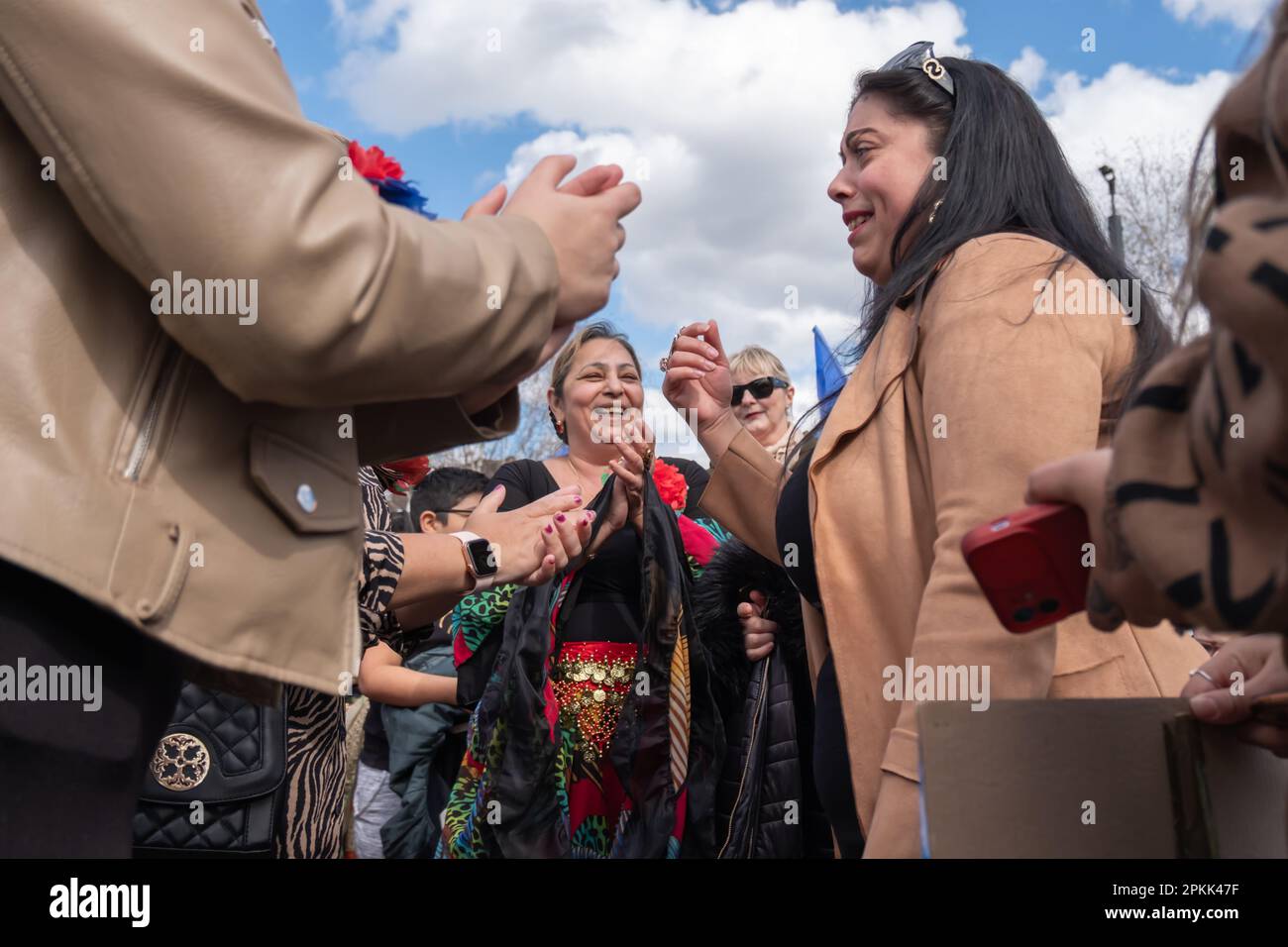 Glasgow, Scotland, UK. 8th April, 2023: The annual International Roma ...