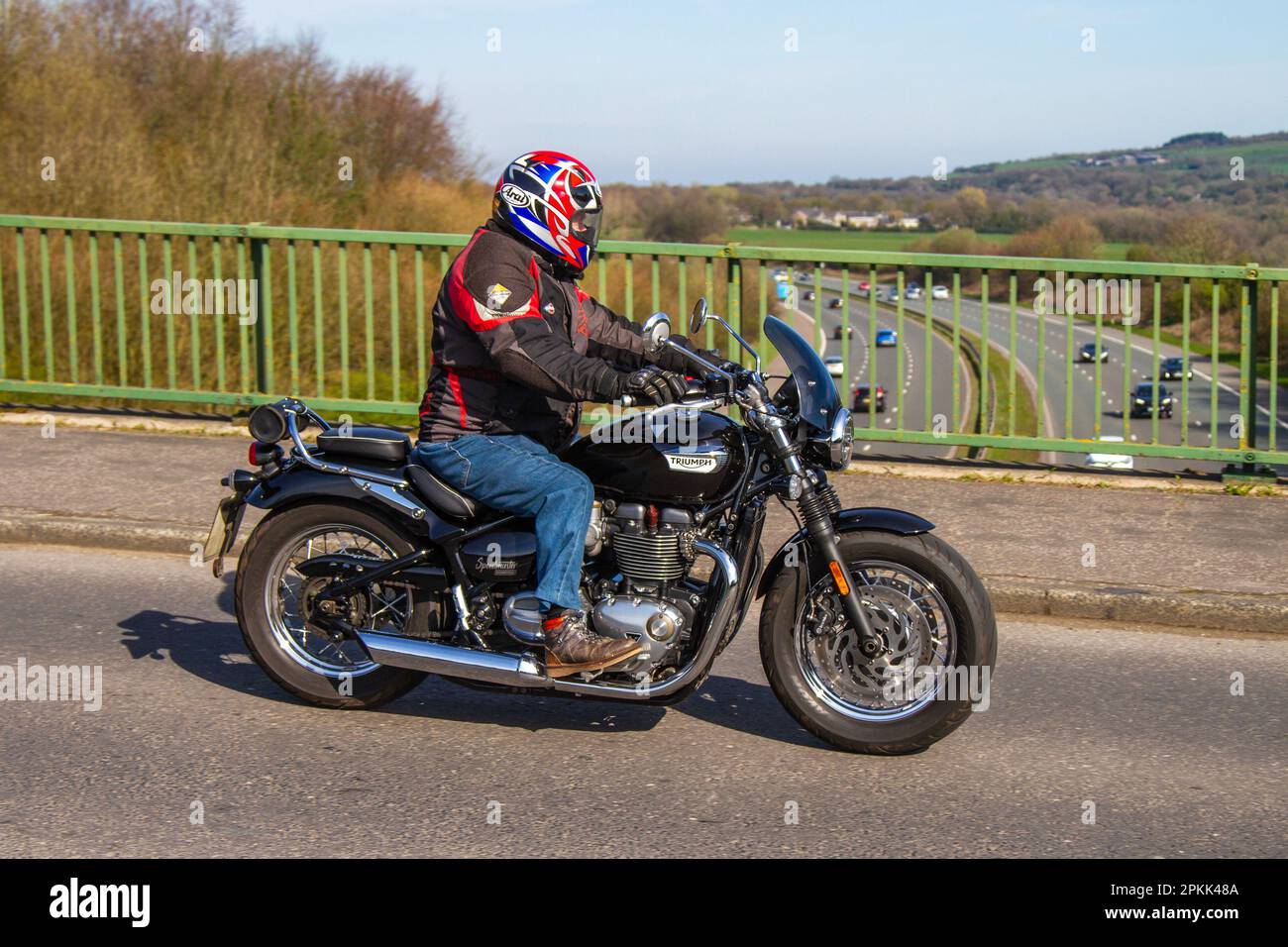 Twin triumph hi-res stock photography and images - Alamy