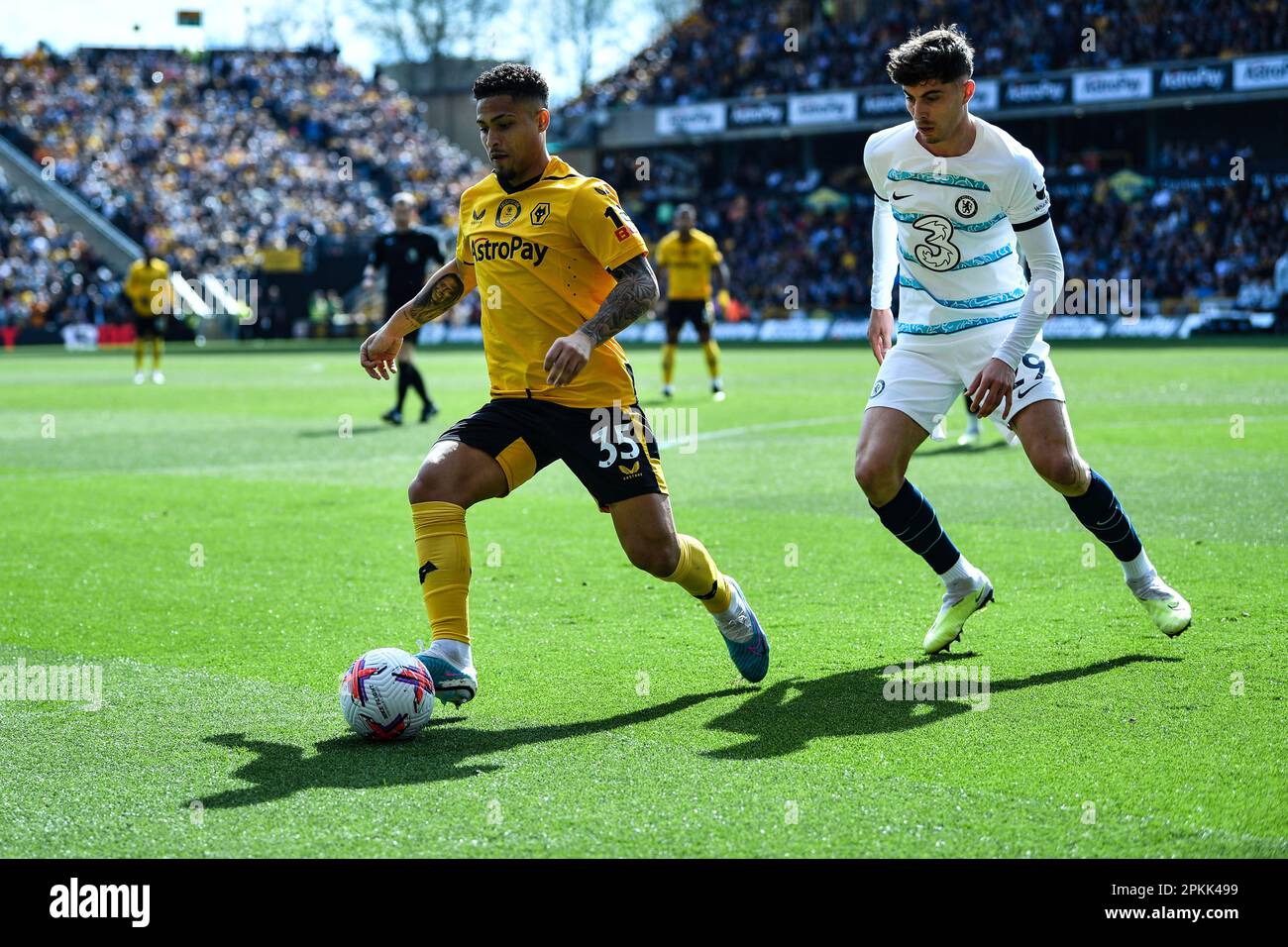 8th April 2023; Molineux Stadium, Wolverhampton, West Midlands, England; Premier League Football ...