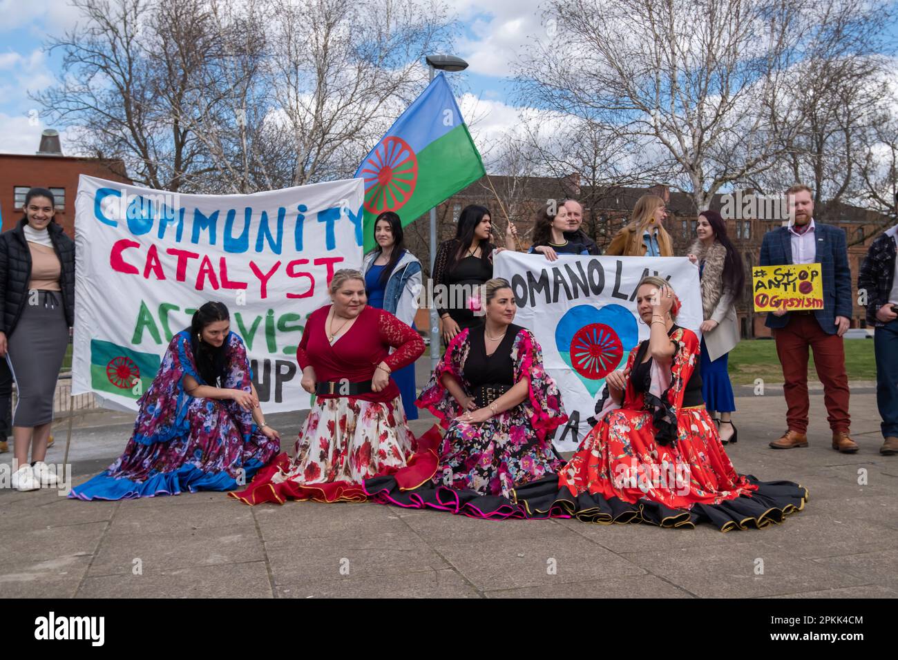 Glasgow, Scotland, UK. 8th April, 2023: The annual International Roma ...